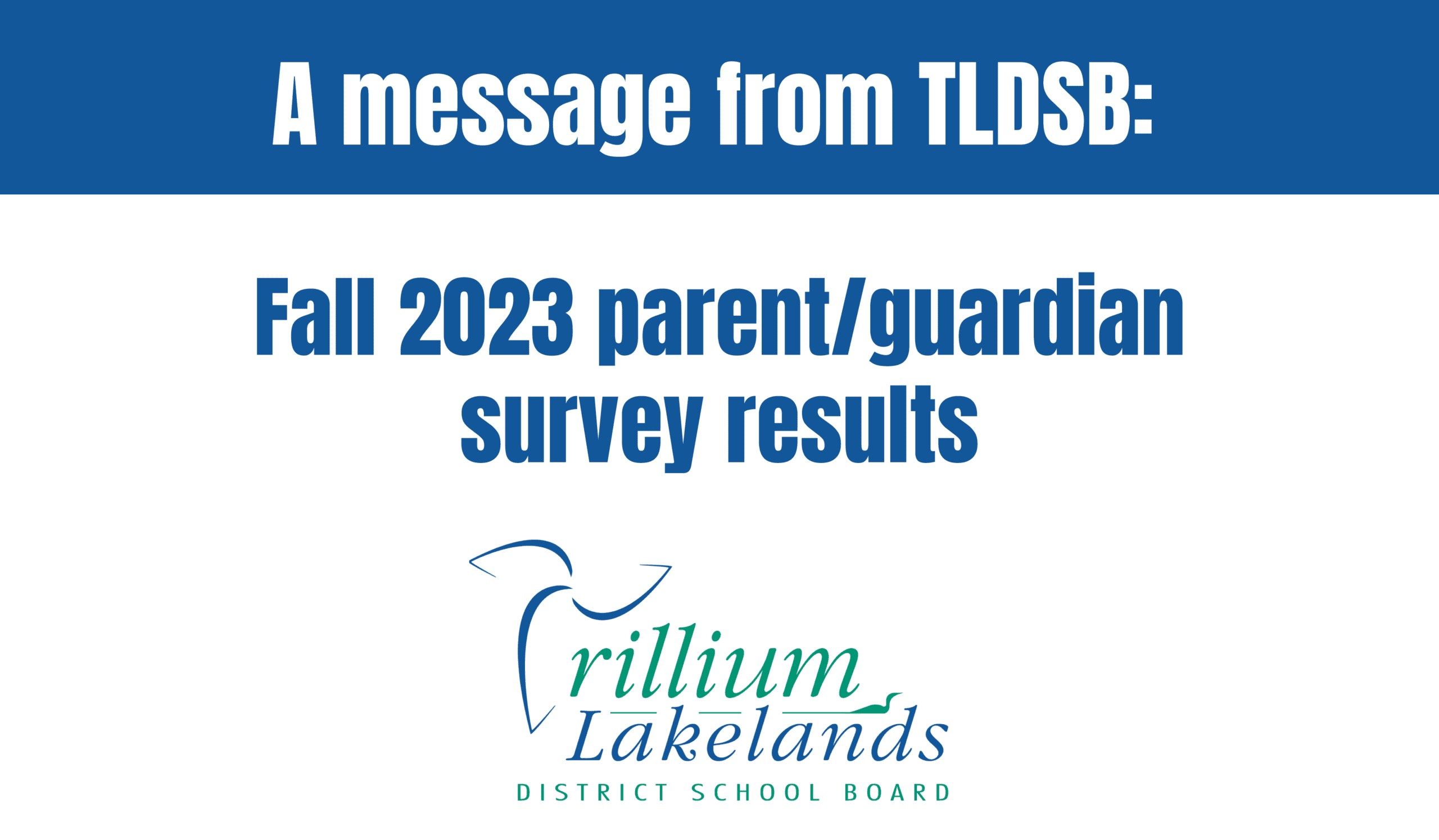 Fall 2023 parent/guardian survey results – Alexandra Public School